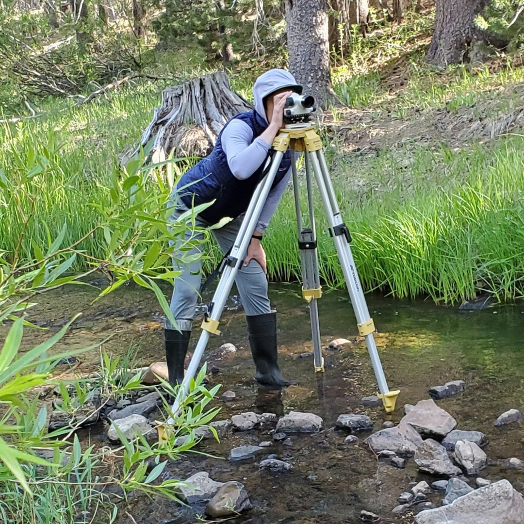 In the field with Civil & Environmental Engineering's Terri Hogue ...