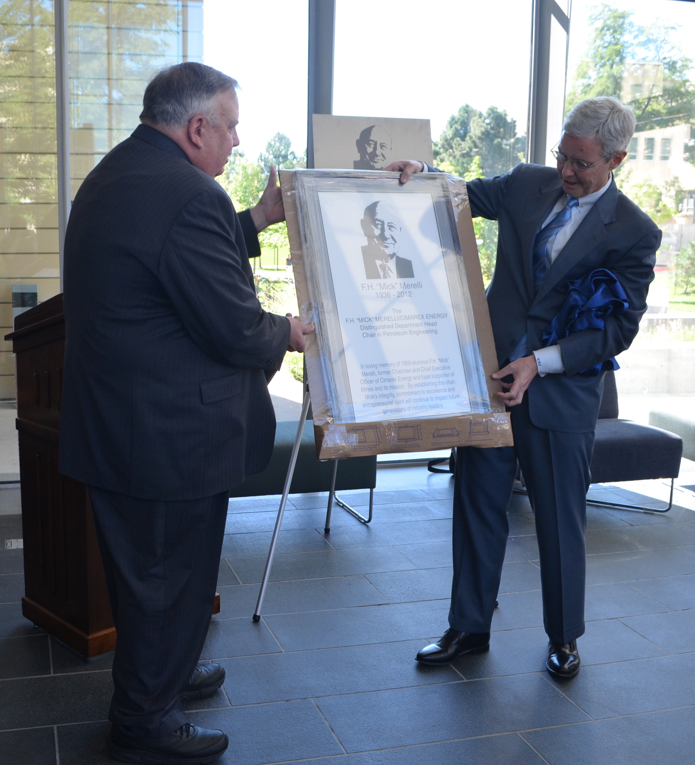 First distinguished department head position unveiled Sept. 17 ...