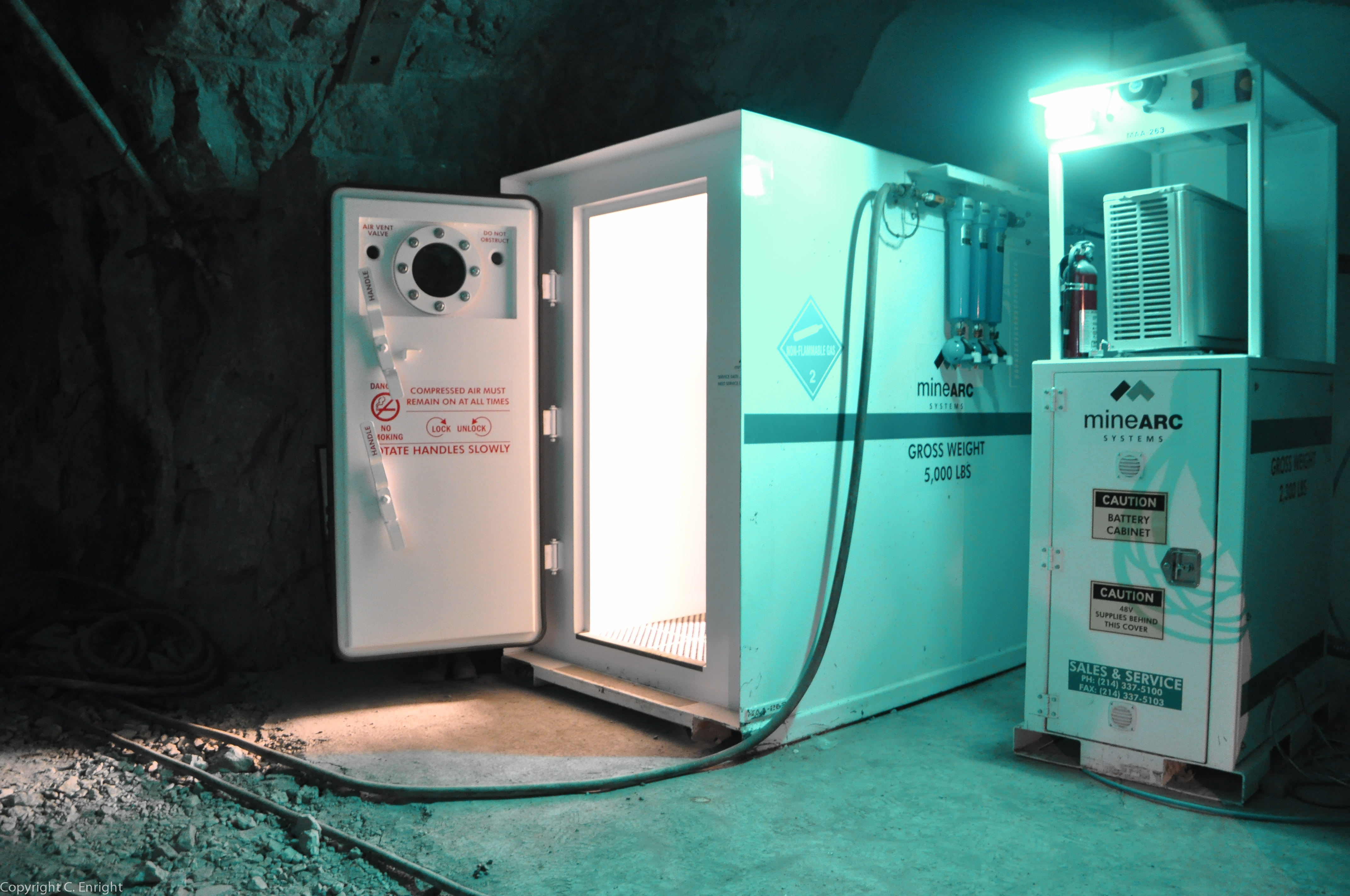 Mines receives new safety technology from MineARC, Inc. | Colorado ...