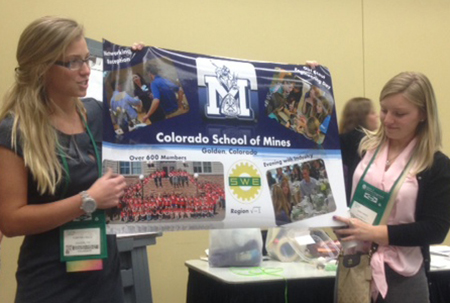 Mines SWE chapter wins awards | Colorado School of Mines | Newsroom