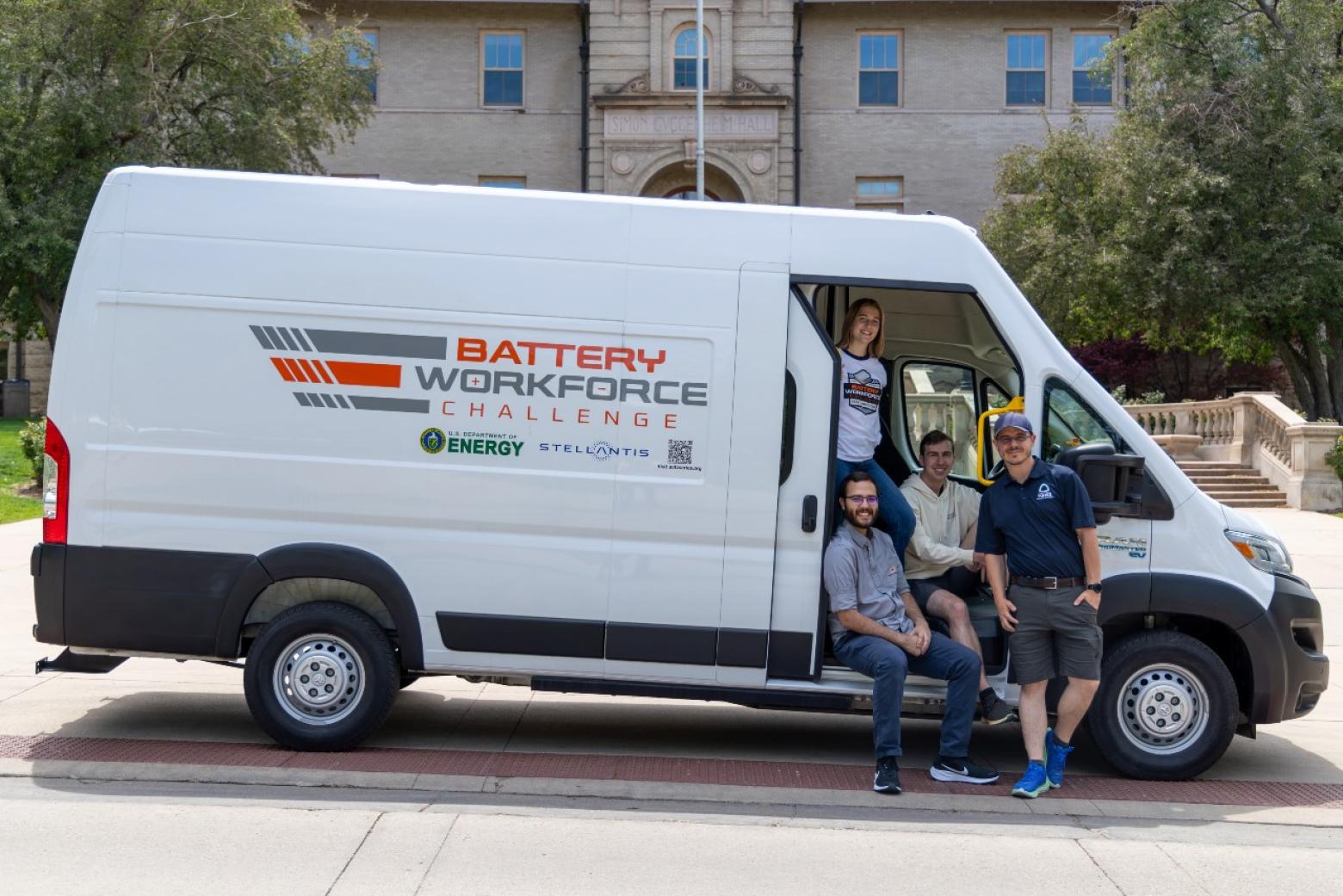 Building on an idea: Battery Workforce Challenge team creates electric ...